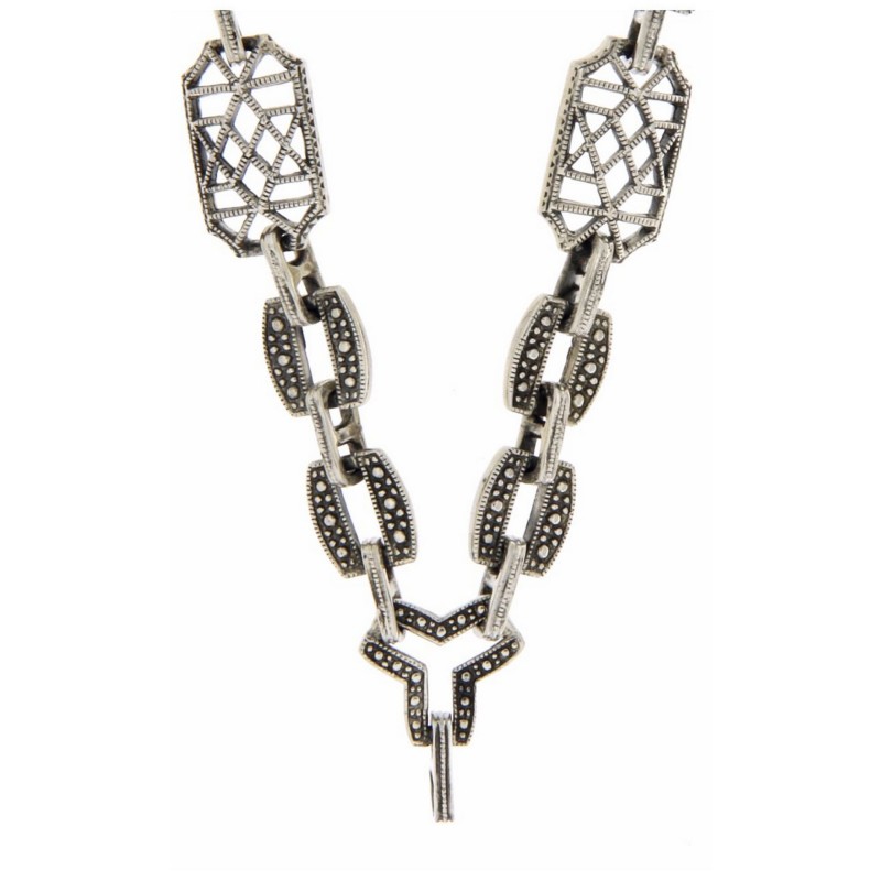 Custom Victorian Style Chain - 20 inches - Sterling Silver - FC-1300